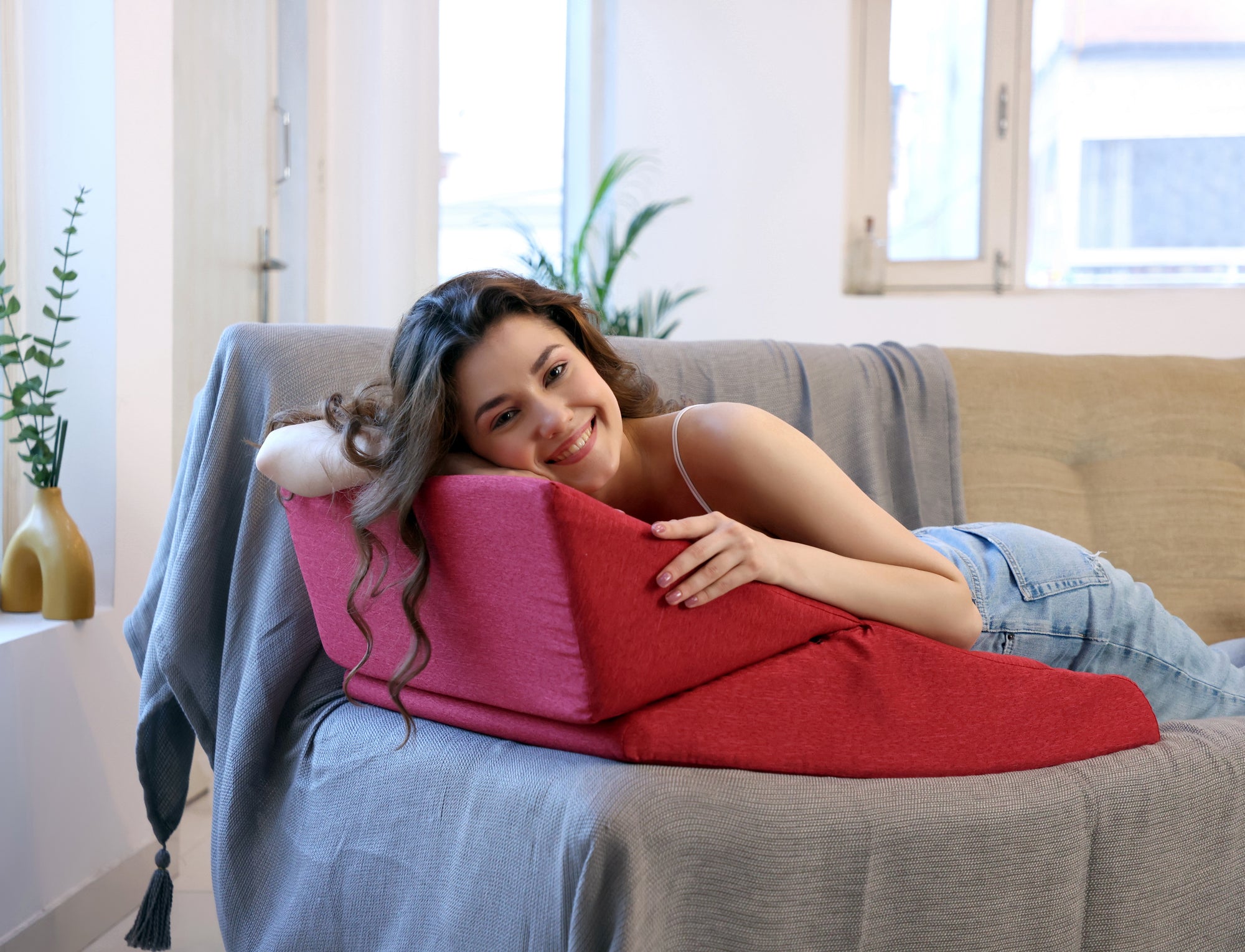 Buy Foldable Wedge Pillow, Foldable Wedge Pillow – UrbanBed